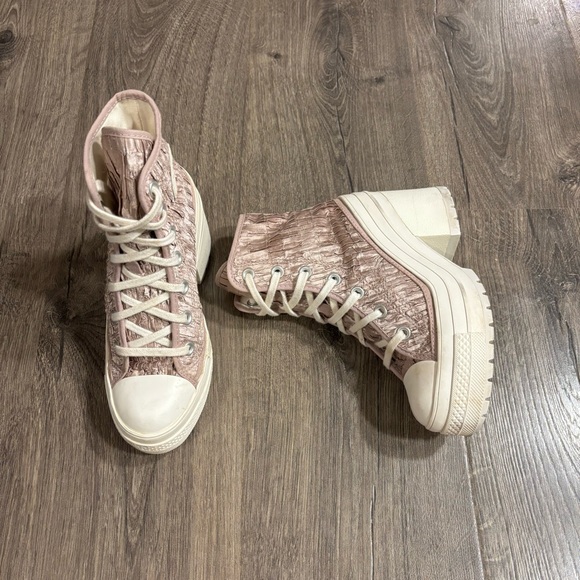 Converse | Shoes | Converse Chuck Taylor All Star 7 De Luxe Chunky Heel ...